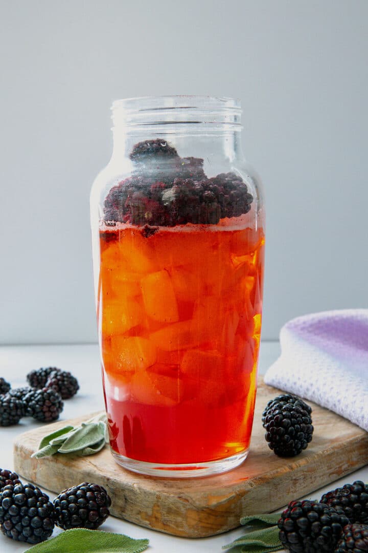Blackberry Sage Refresher {Starbucks Copycat} Recipe