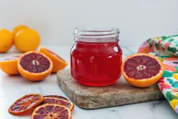 Blood Orange Syrup Recipe - We are not Martha
