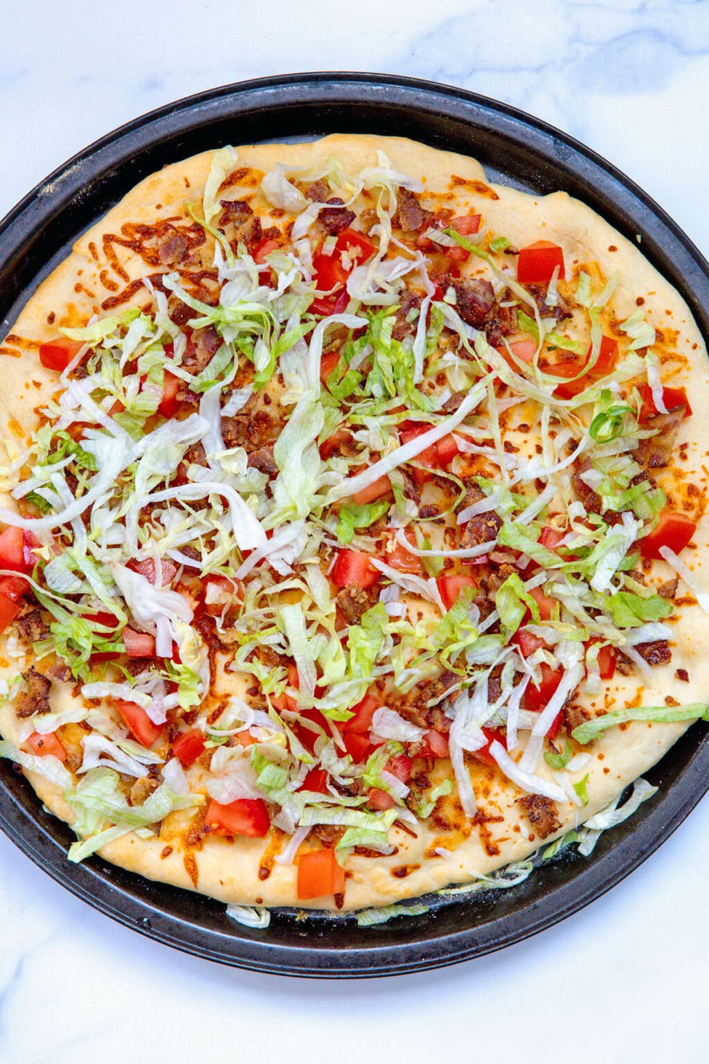 BLT Pizza Recipe - We are not Martha