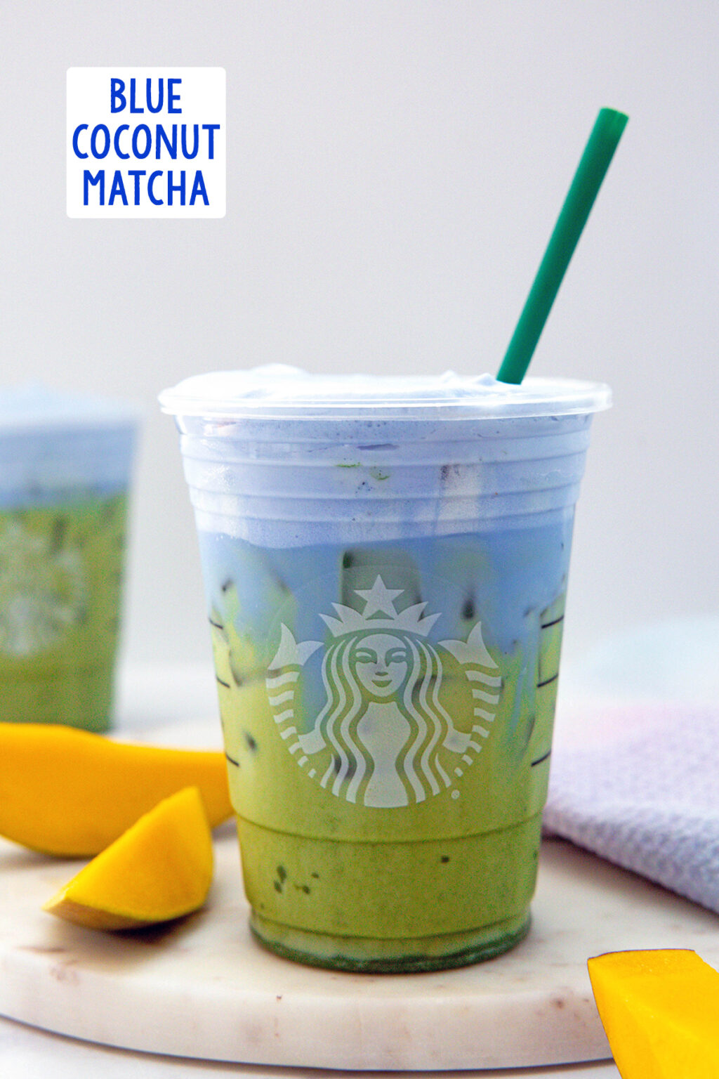 Starbucks Iced Blue Coconut Matcha Copycat Recipe