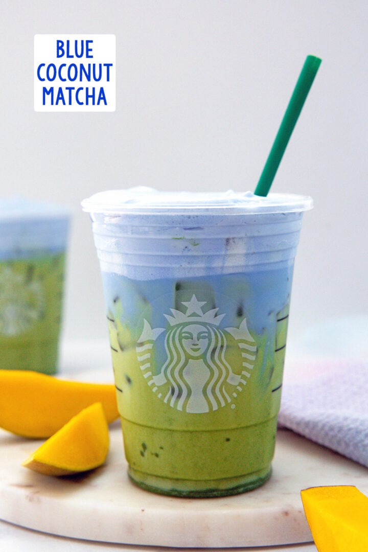 Starbucks Iced Blue Coconut Matcha Copycat Recipe