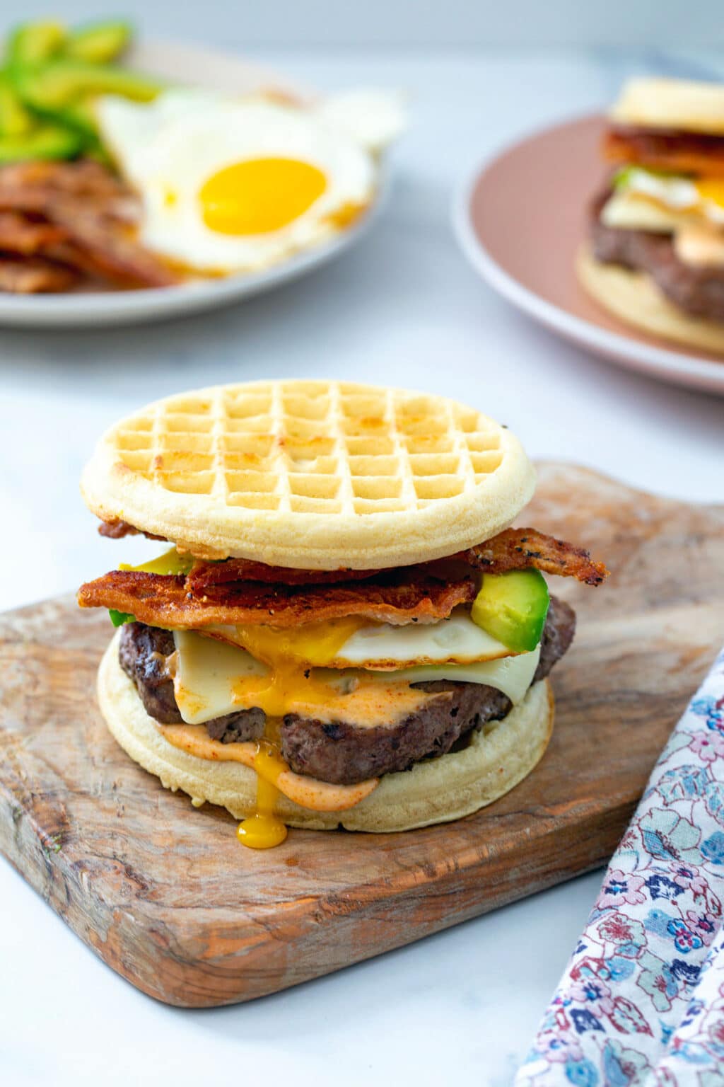 Breakfast Burgers Recipe - We are not Martha