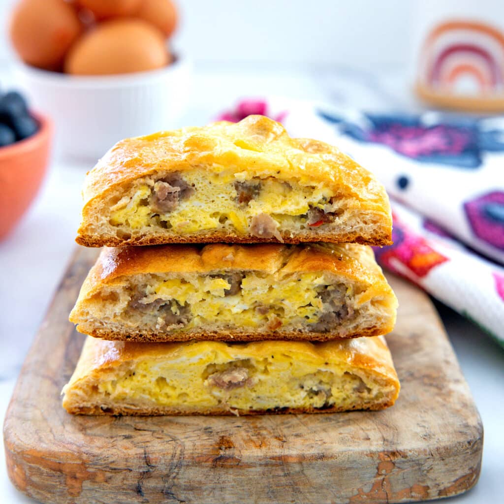 Breakfast Hot Pockets Recipe - We are not Martha