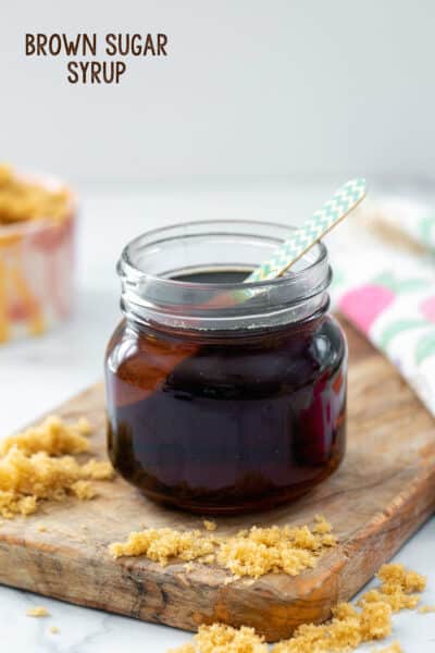 Brown Sugar Syrup Recipe - We are not Martha