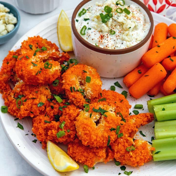 Buffalo Shrimp Recipe - We are not Martha