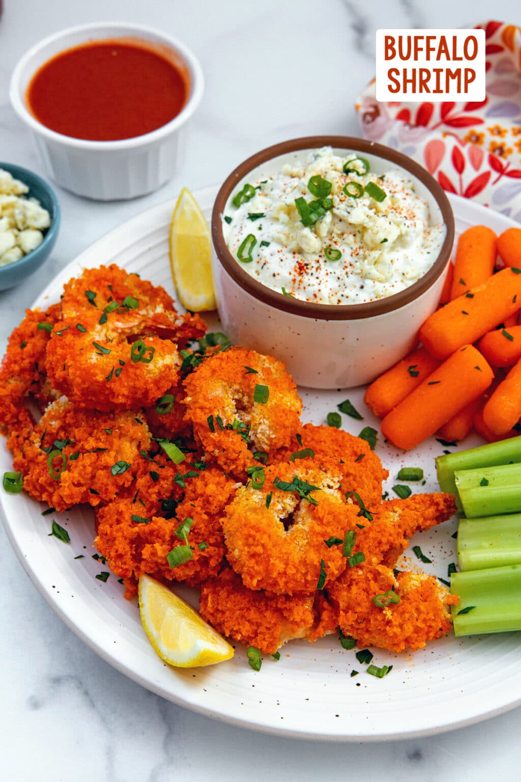 Buffalo Shrimp Recipe - We are not Martha