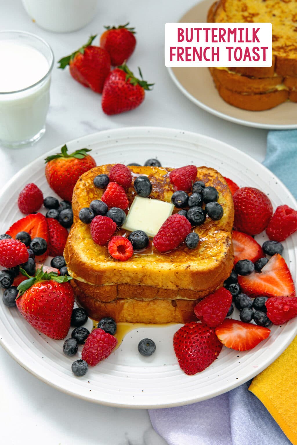 Buttermilk French Toast Recipe - We are not Martha
