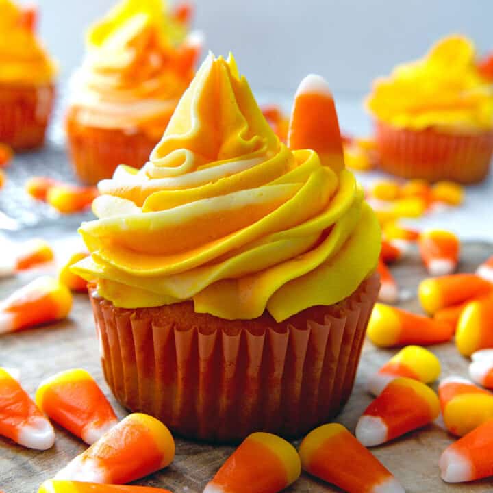 Peach Cupcakes Recipe - We are not Martha