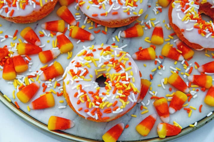 Candy Corn Donuts Recipes - We are not Martha