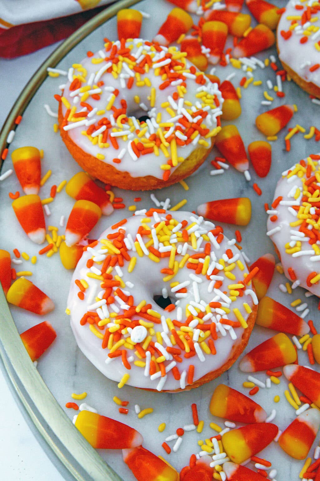 Candy Corn Donuts Recipes - We are not Martha
