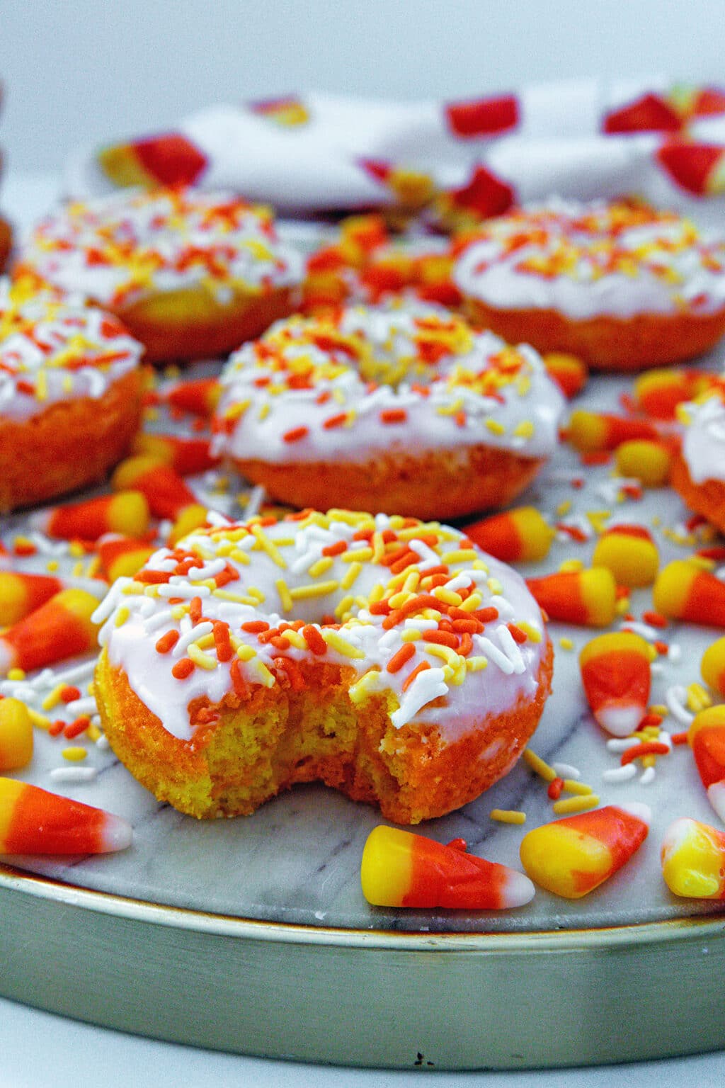Candy Corn Donuts Recipes - We are not Martha