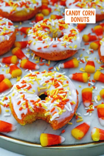 Candy Corn Donuts Recipes - We are not Martha