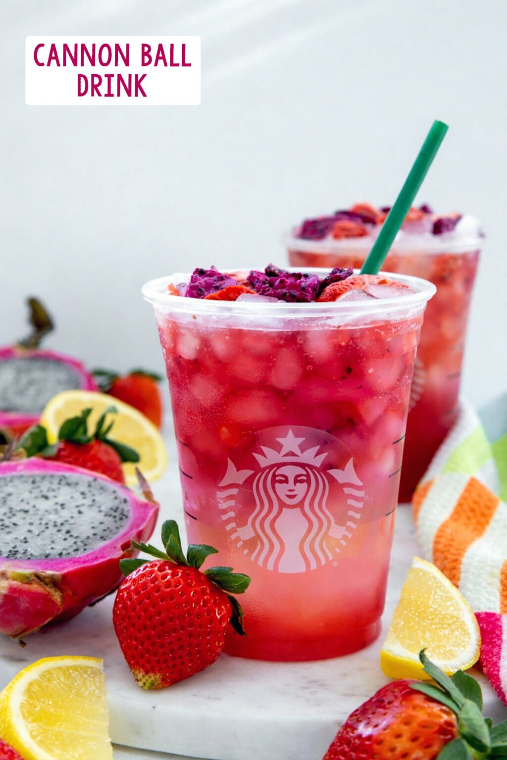 Cannon Ball Drink {Mr. Beast Starbucks Drink}