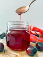 Cherry Syrup Recipe - We are not Martha