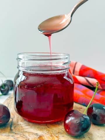 Cherry Syrup Recipe - We are not Martha