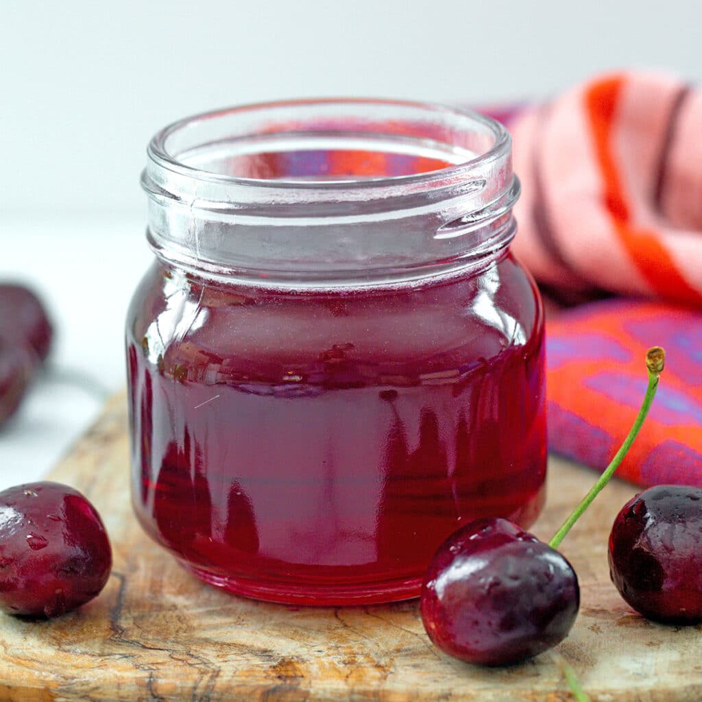 Cherry Syrup Recipe - We are not Martha