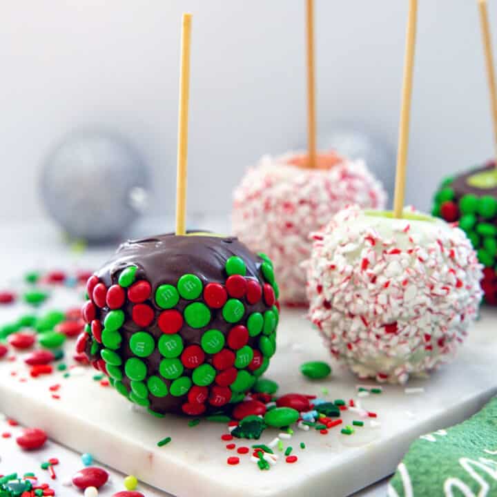 Chocolate Covered Apples Recipe - We are not Martha