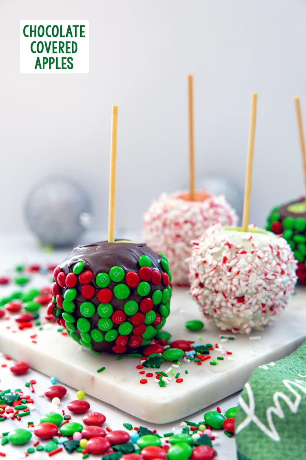 Chocolate Covered Apples Recipe - We are not Martha