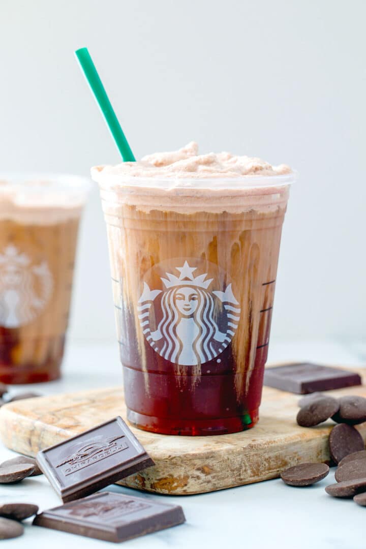 Chocolate Cream Cold Brew Recipe {Starbucks} - We are not Martha