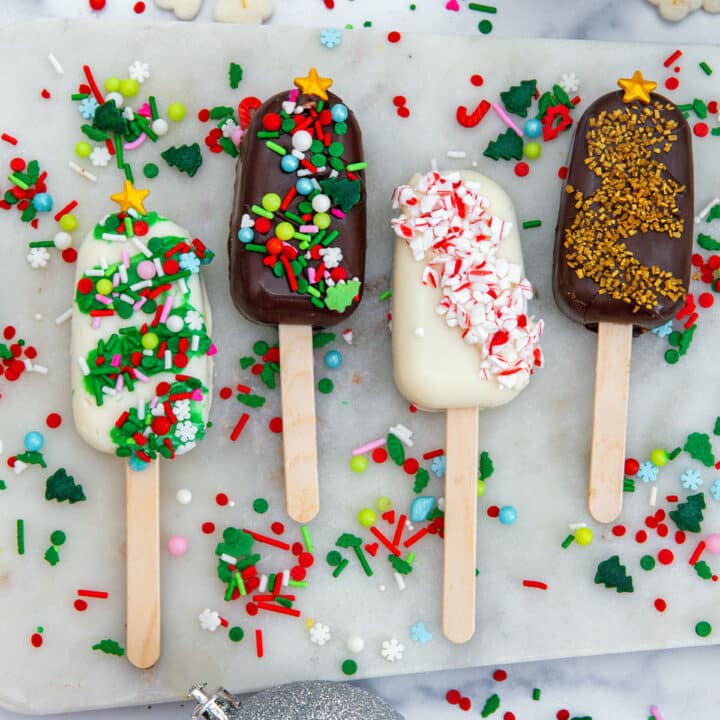 Christmas Cakesicles Recipe - We are not Martha