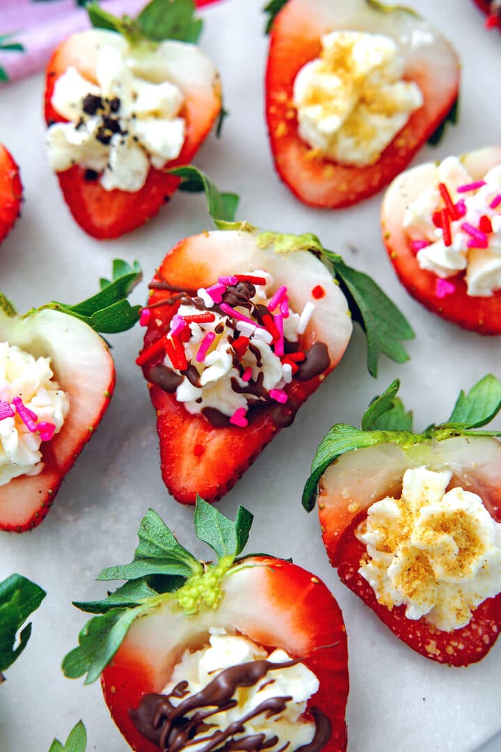 Deviled Strawberries Recipe - We are not Martha