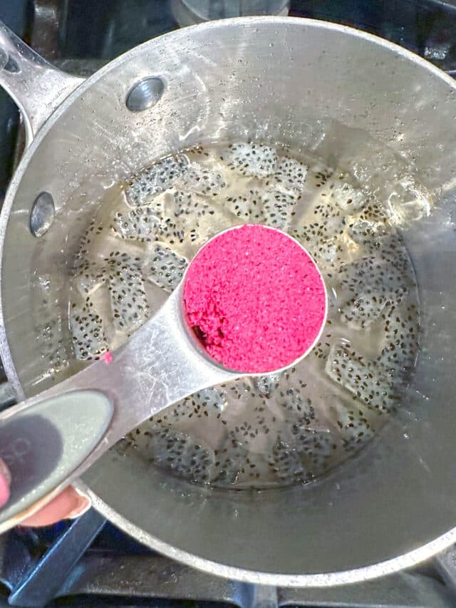 Dragon Fruit Syrup Recipe - We are not Martha