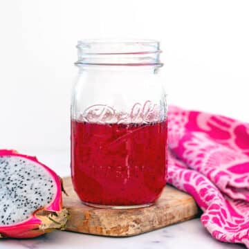 Dragon Fruit Syrup Recipe - We are not Martha