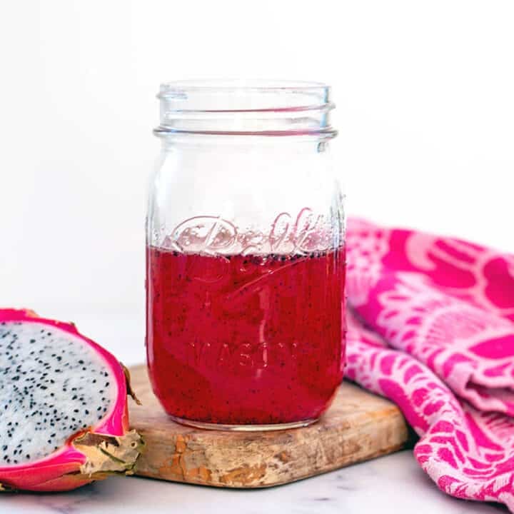 Dragon Fruit Syrup Recipe - We are not Martha