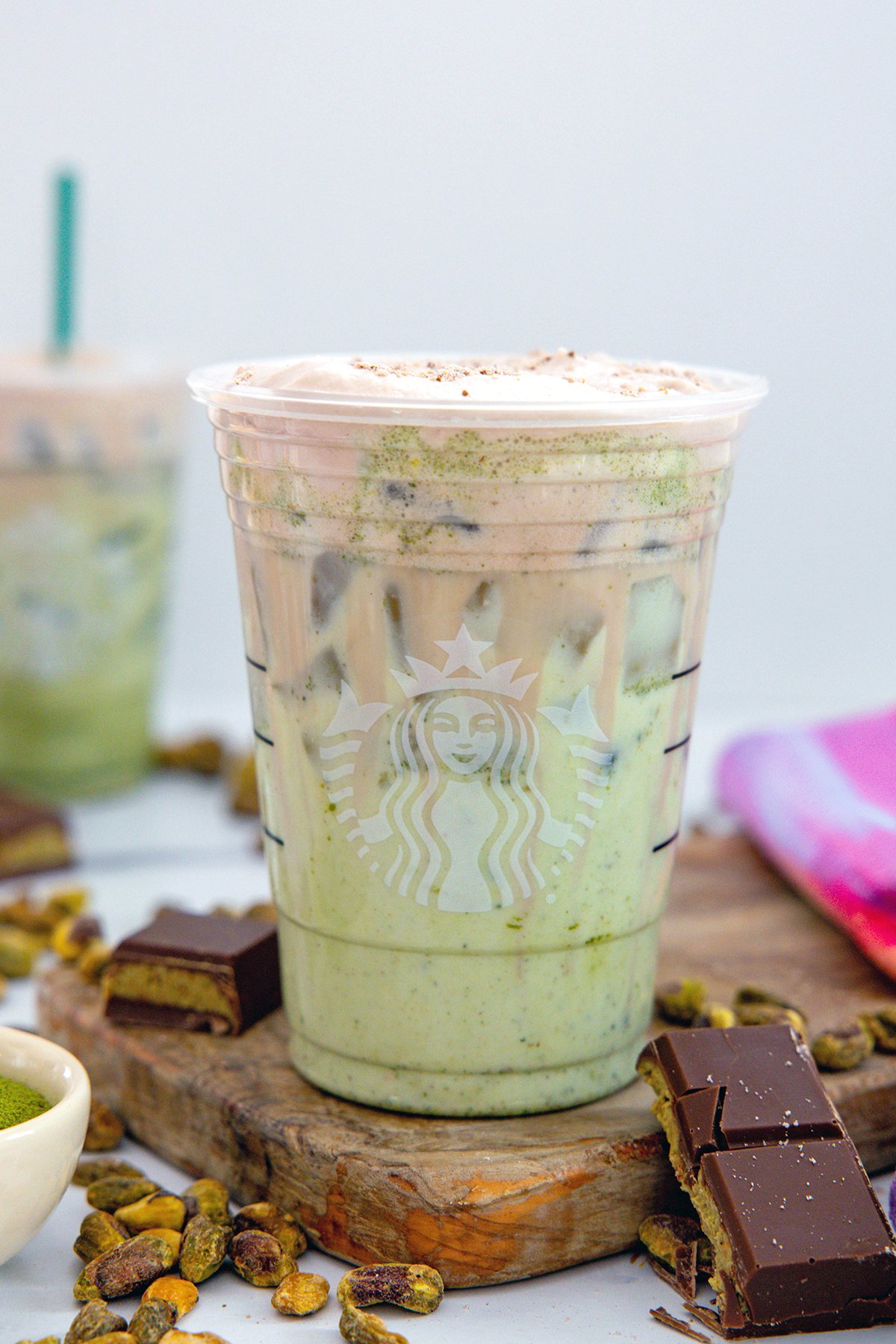 Dubai Chocolate Matcha {Starbucks Copycat} {Starbucks Copycat}