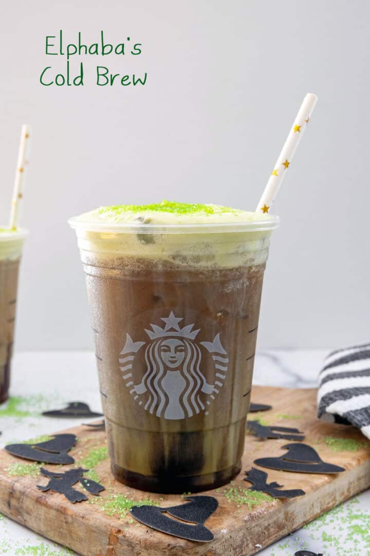 Elphaba's Cold Brew {Starbucks Copycat} Recipe - We are not Martha