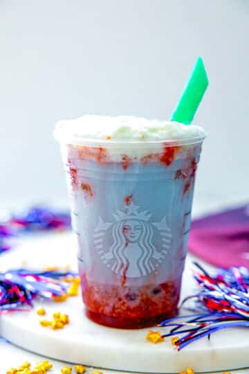 Firework Frappuccino {Starbucks Copycat}