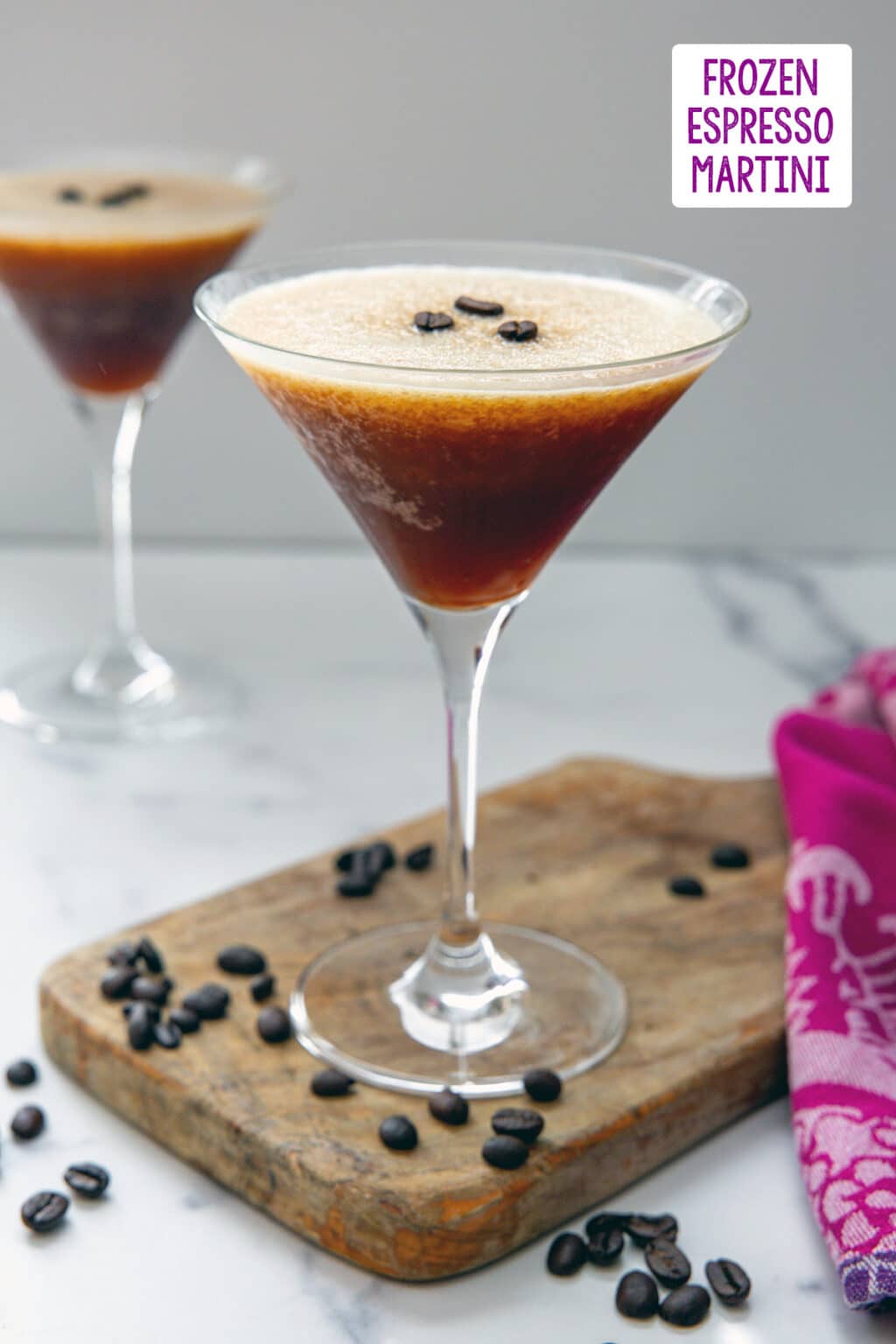 Frozen Espresso Martinis