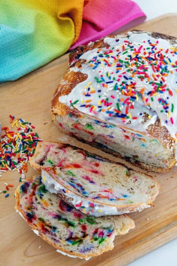 Funfetti Sourdough Bread Recipe - We are not Martha