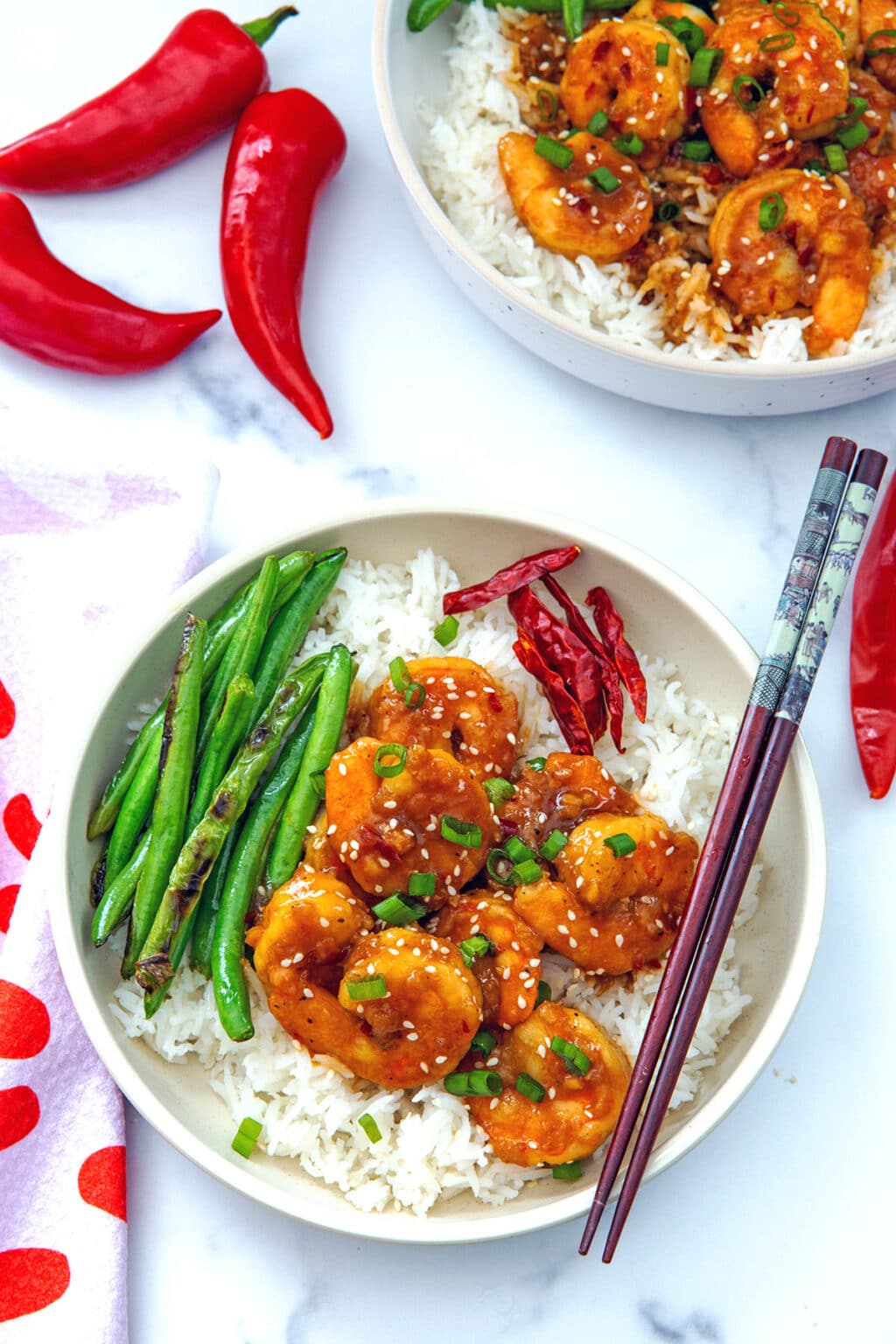 General Tso's Shrimp Recipe - We are not Martha