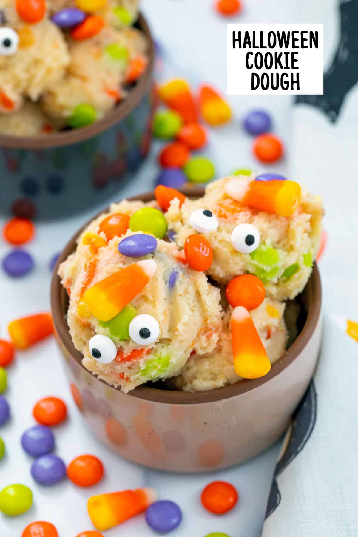 Halloween Cookie Dough Recipe - We are not Martha