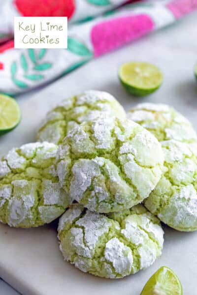 Key Lime Cookies Recipe - We are not Martha