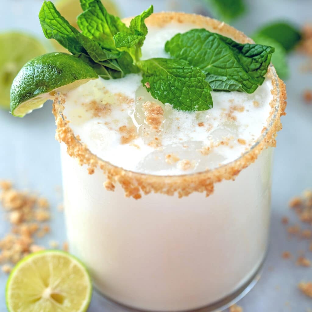 Key Lime Pie Mojito Cocktail Recipe - We are not Martha