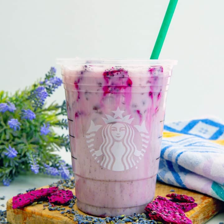 Starbucks Purple Drink Recipe {Lavender Haze} - We are not Martha