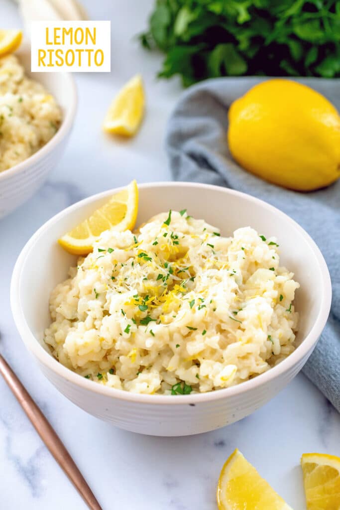 Lemon Risotto Recipe - We are not Martha