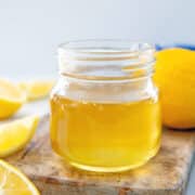 Lemon Simple Syrup Recipe - We are not Martha