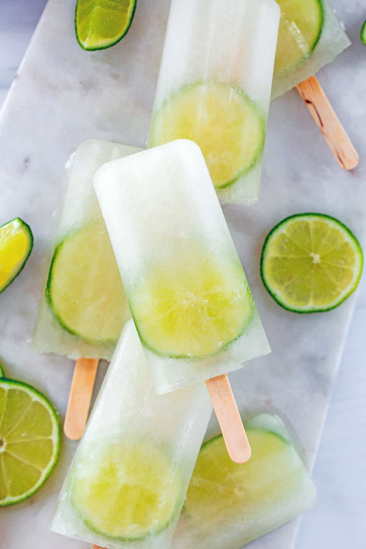 Lime Popsicles Recipe - We are not Martha