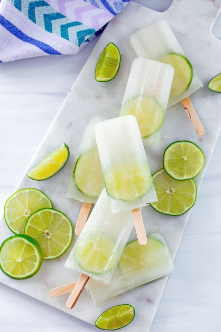 Lime Popsicles Recipe - We are not Martha