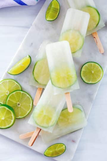 Lime Popsicles Recipe - We are not Martha
