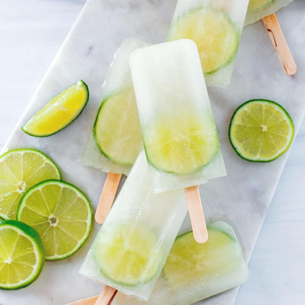 Lime Popsicles Recipe - We are not Martha