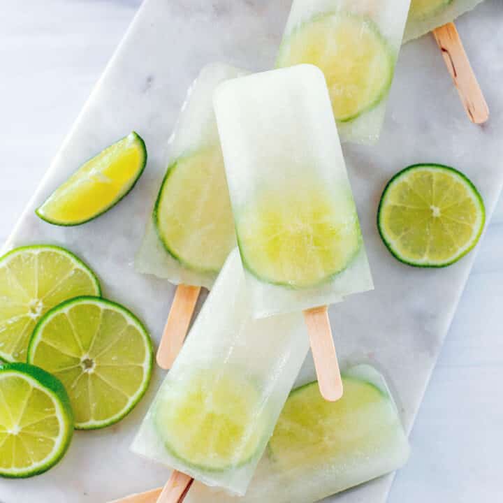 Lime Popsicles Recipe - We are not Martha