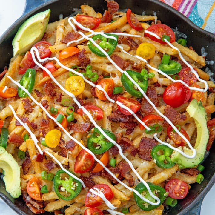 Loaded Fries Recipe - We are not Martha