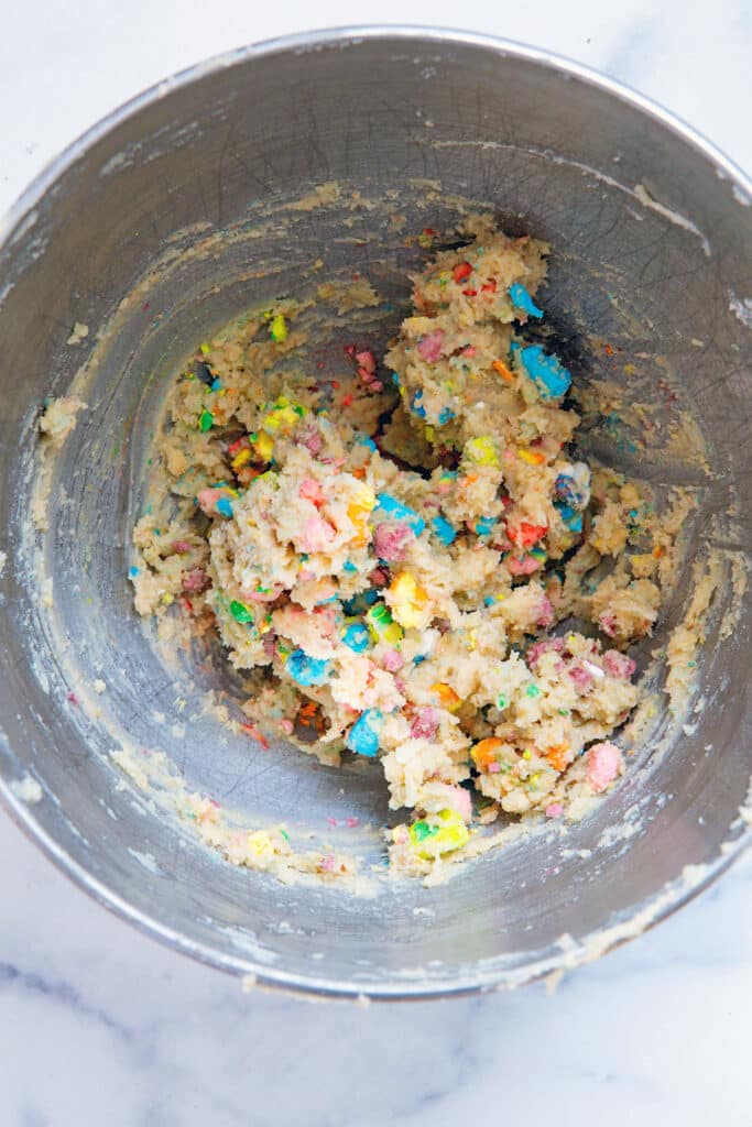 Lucky Charms Cookie Dough Recipe - We are not Martha