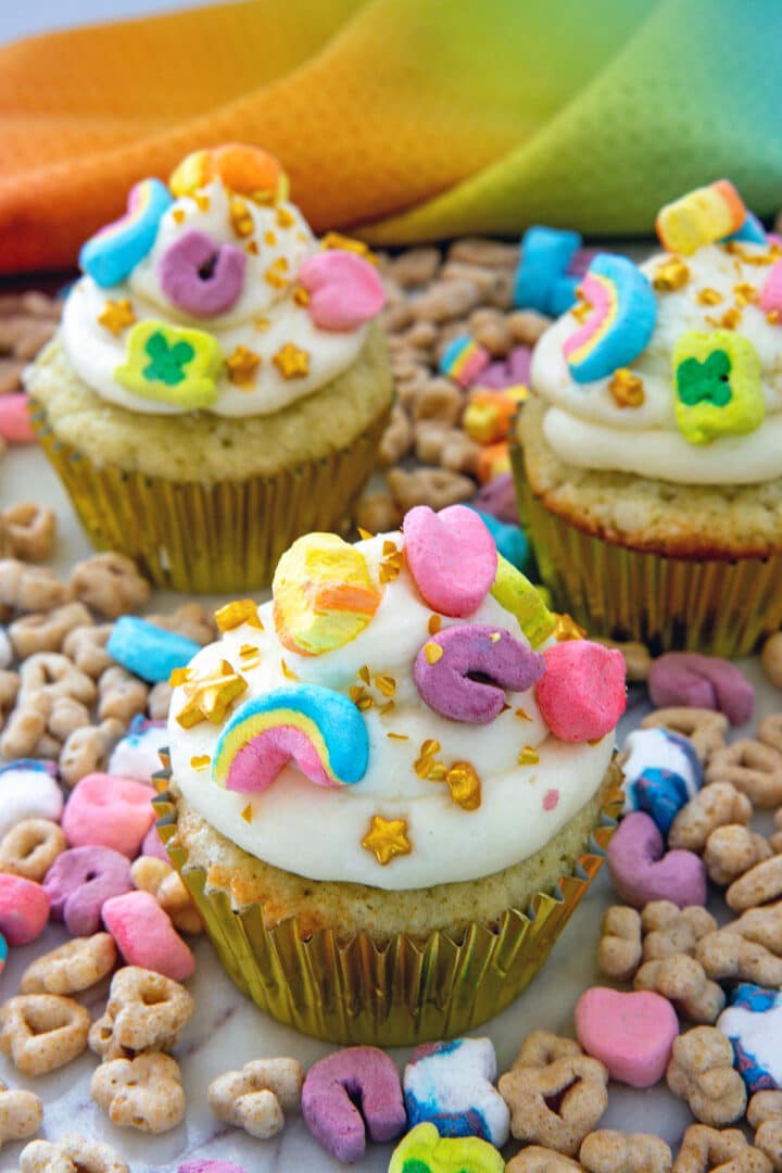 Lucky Charms Cupcakes Recipe - We are not Martha