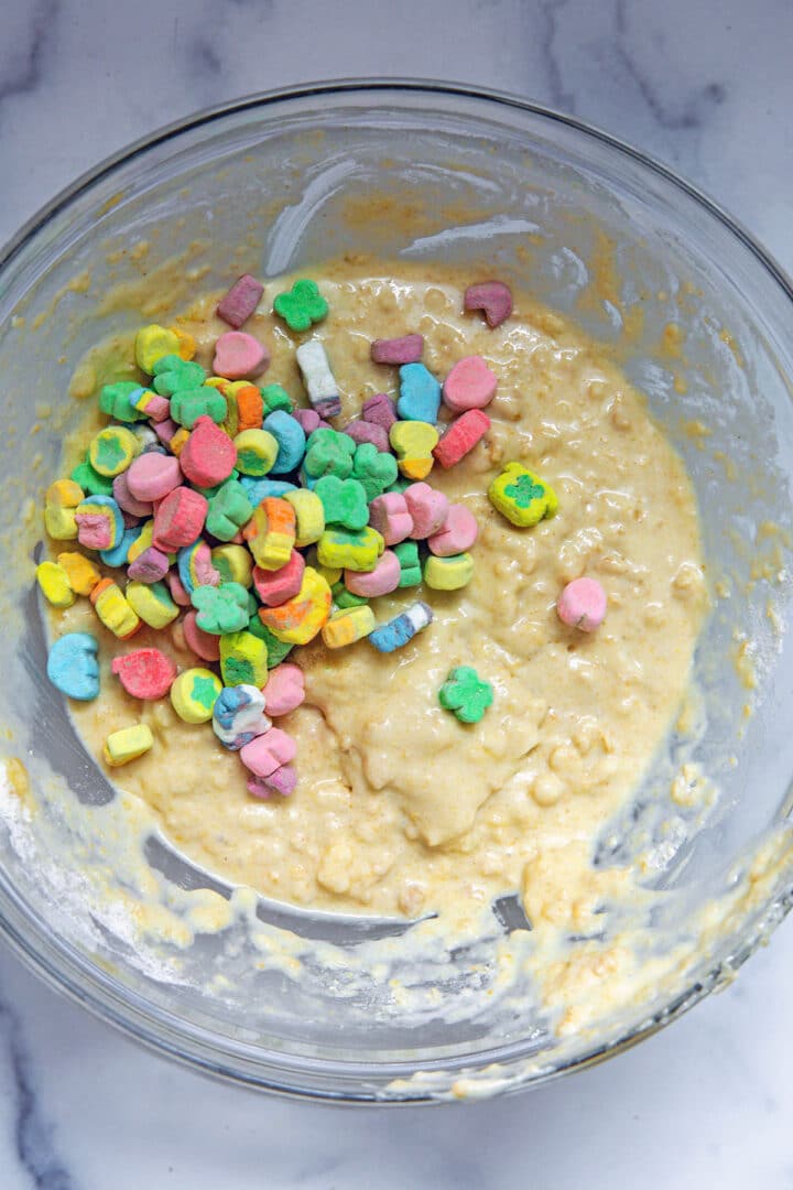 Lucky Charms Pancakes Recipe - We are not Martha