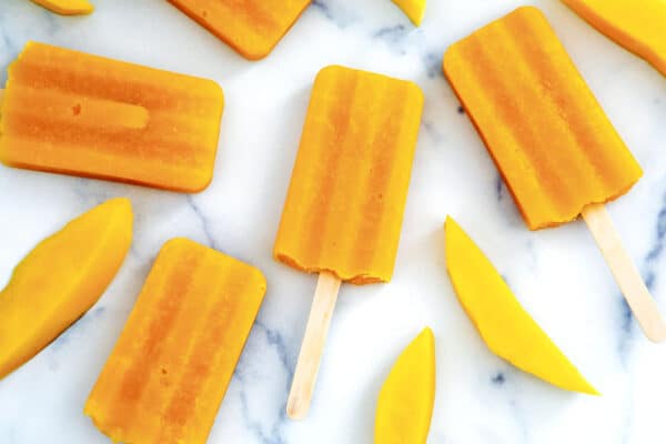 Mango Popsicles Recipe - We are not Martha